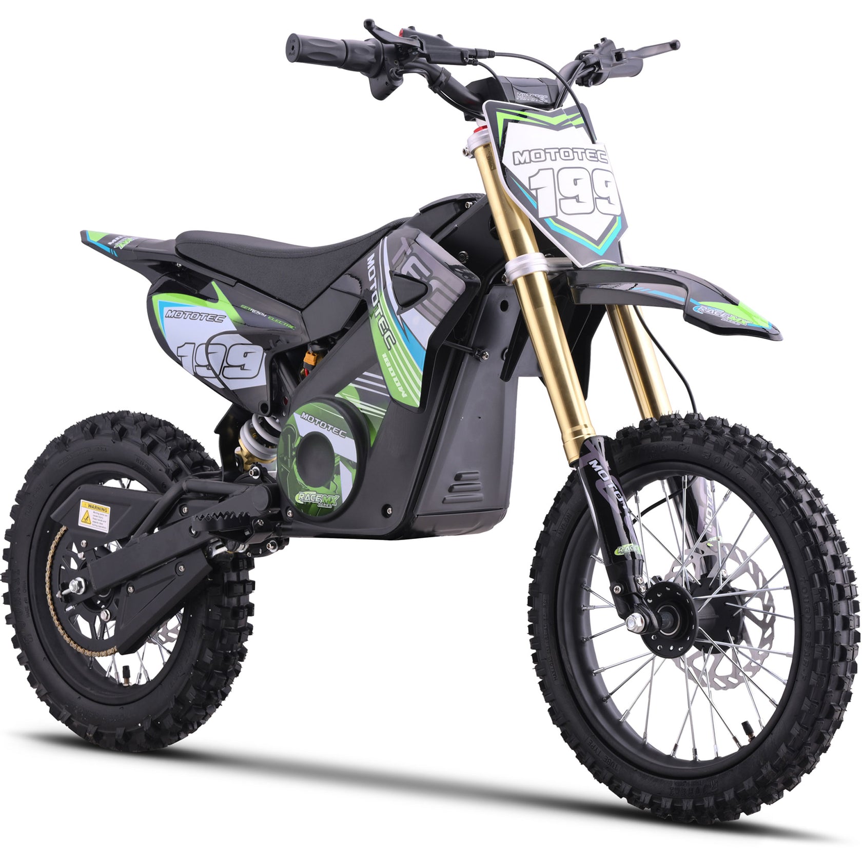 MotoTec 48V 1800W Pro Electric Dirt Bike – 31 MPH, 16 Mi Range – The ...