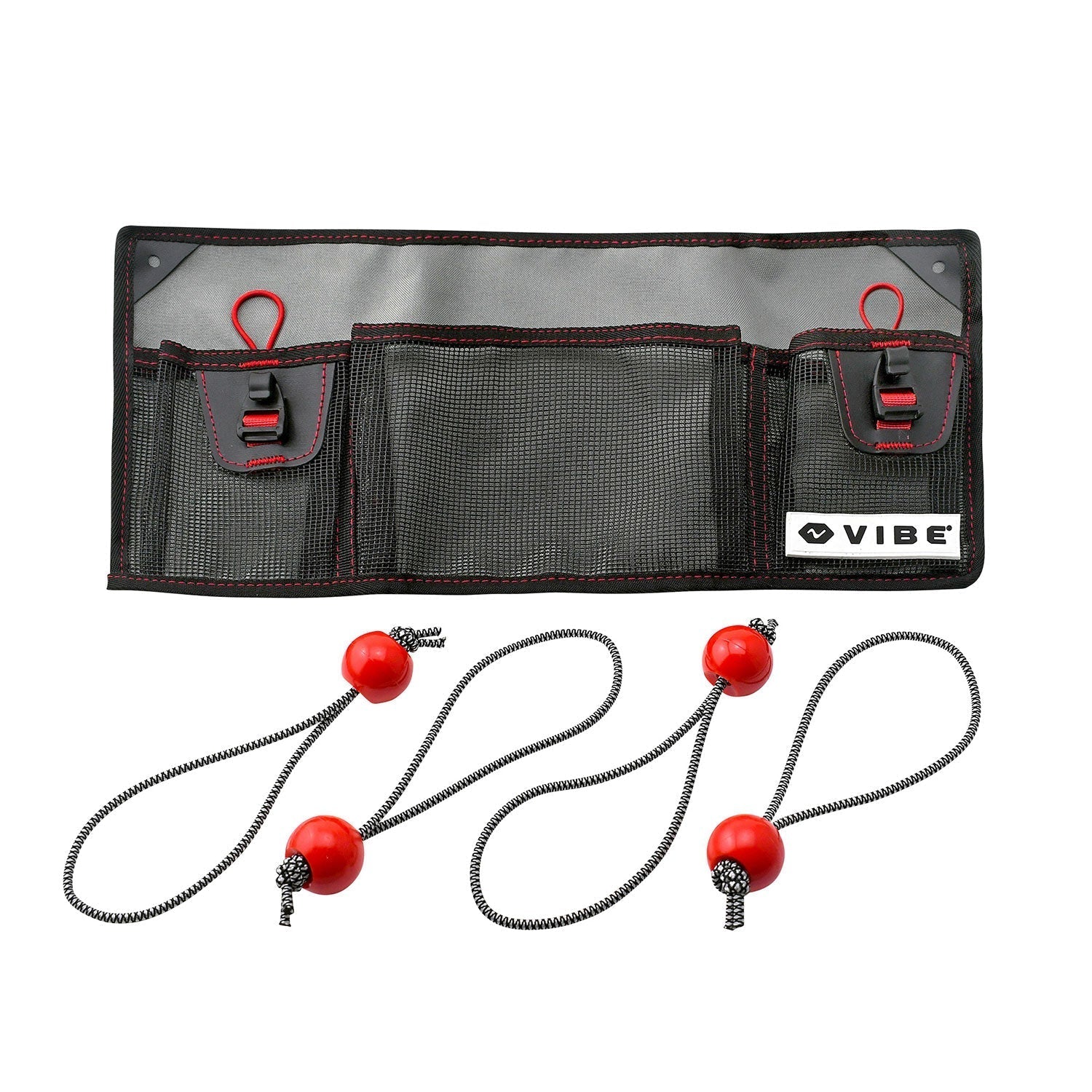 Vibe Kayaks Mesh 3-Pocket Gear Organizer – Durable & Versatile Kayak ...